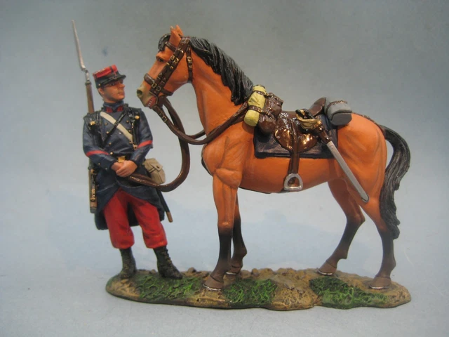 KING & COUNTRY- Réf : FW067-EPUISE - GUERRE 14-18 - SOLDAT AVEC CHEVAL ...