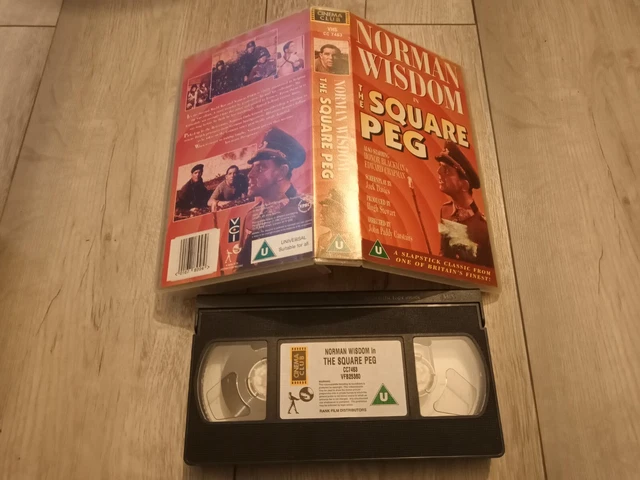 NORMAN WISDOM IN The Square Peg VHS Video Tape £1.29 - PicClick UK