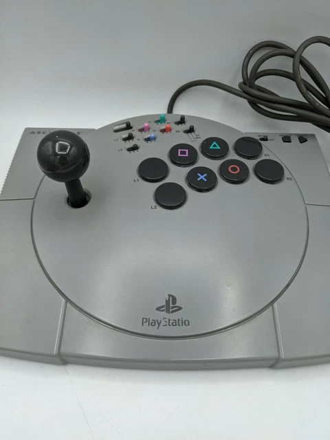 ASCIIWARE ASCII ASCII Stick PlayStation 1 Arcade Joystick Controller ...