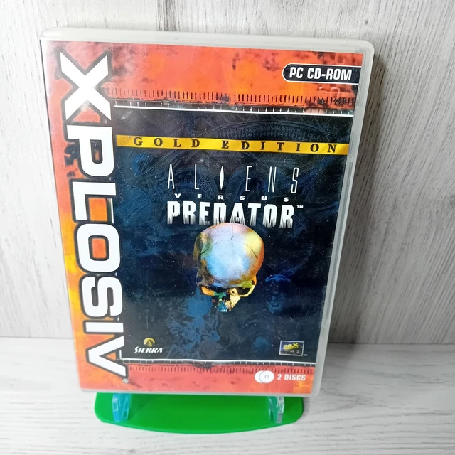 ALIENS VS PREDATOR Gold Edition Pc Cd Rom Game - Rare Retro Gaming £11. ...