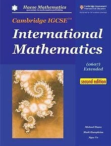 CAMBRIDGE IGCSE INTERNATIONAL Mathematics (0607) Extended ... | Livre ...