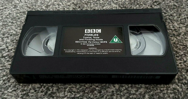 FIMBLES TINKLES, TOOTS And Fimbling Hoots Bbc C2 Tape Only Pal Vhs ...
