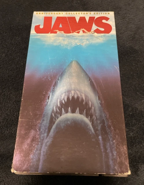 JAWS (VHS, 2000, 2-Tape Set, Anniversary Collectors Edition Double-Pack ...