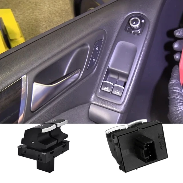 FRONT DRIVERS RIGHT Window Switch Pack 2 Door For Vw Eos Golf Mk6 ...