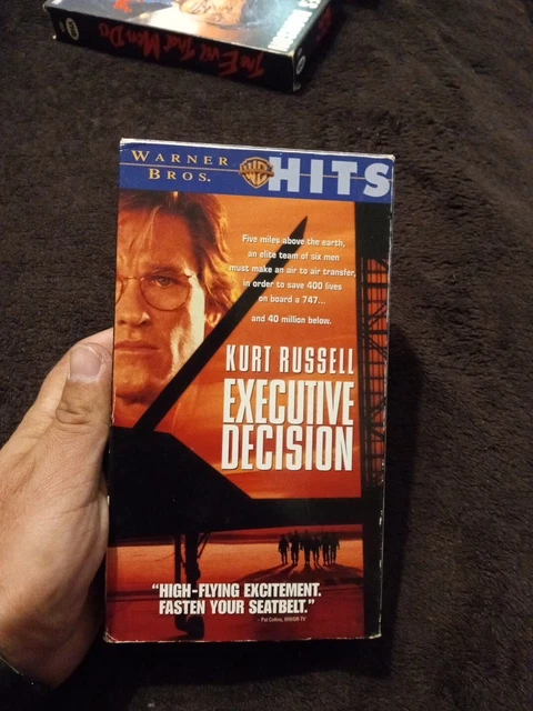 EXECUTIVE DECISION VHS VCR Video Tape Used Movie Kurt Russell £2.33 ...