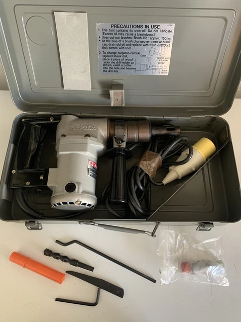 MAKITA HAMMER DRILL HR2210 Industrial 520w With Case And Bit 110v ...
