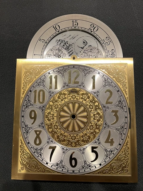 ANTIQUE/VINTAGE RIDGEWAY GRANDFATHER Clock face Dial £64.63 - PicClick UK