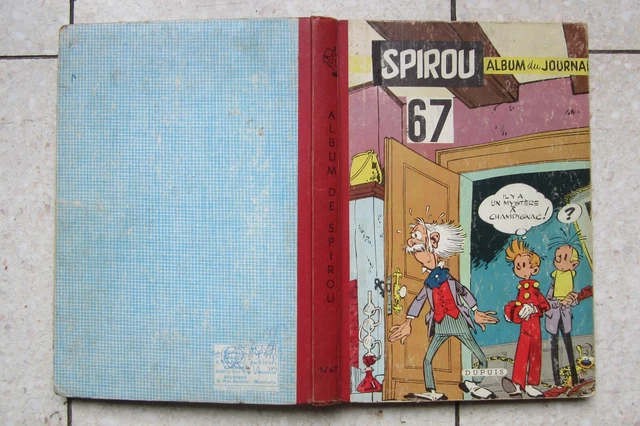 RECUEIL RELIURE ALBUM du le journal de spirou 67 TBE EUR 43,00 - PicClick FR
