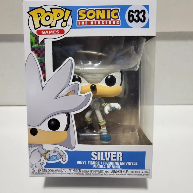 FUNKO POP! GAMES: Sonic the Hedgehog SILVER Figure #633 EUR 16,59 ...