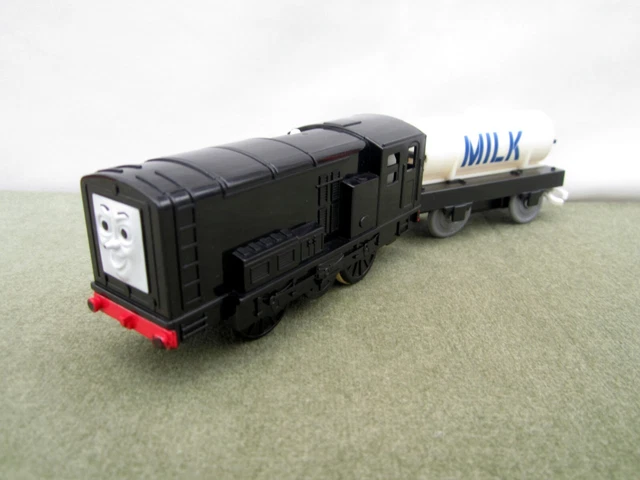 TOMY TRACKMASTER DIESEL + Milk Tanker Thomas Tank Engine & Friends ...