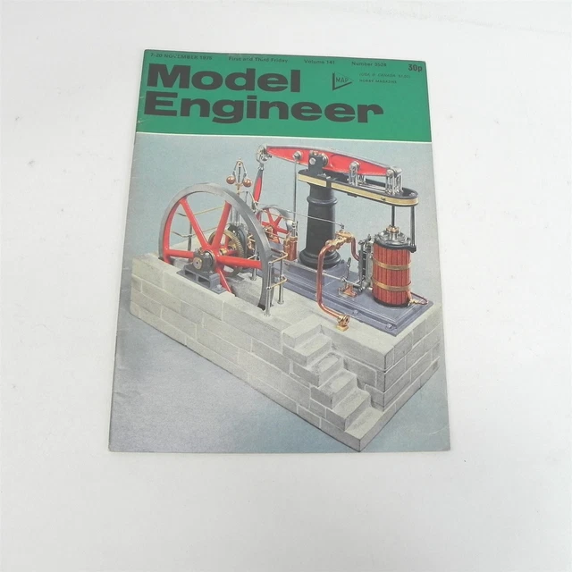 VINTAGE 1975 MODEL Engineer Magazine #3524 Trains Steam Engines Hobbies ...
