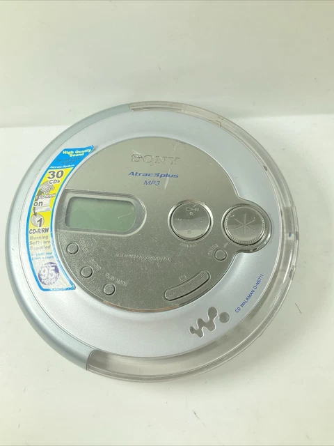 SONY ATRAC3PLUS MP3 Portable Lecteur CD Walkman D-NE711 EUR 41,52 ...