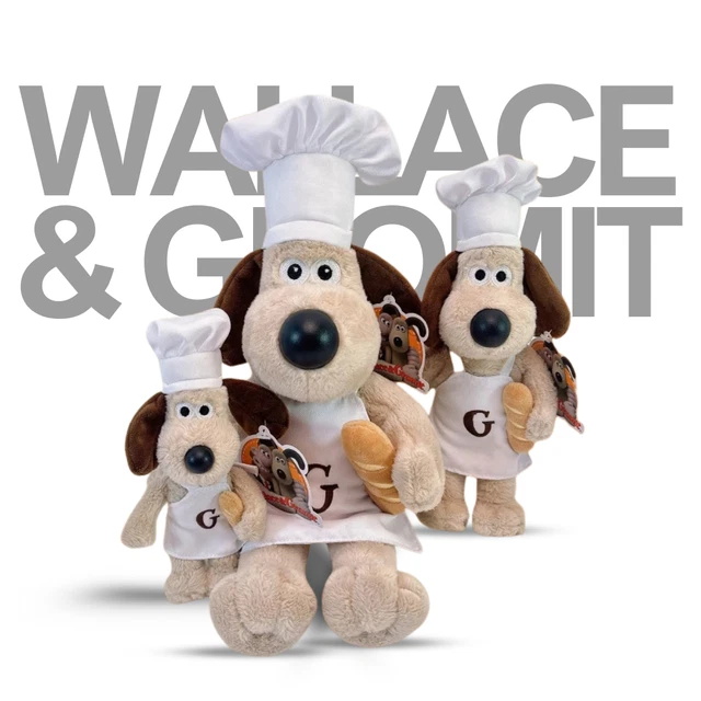 WALLACE AND GROMIT Plush Doll Gromit Pilot Doll McGraw Toy 15cm/23cm ...