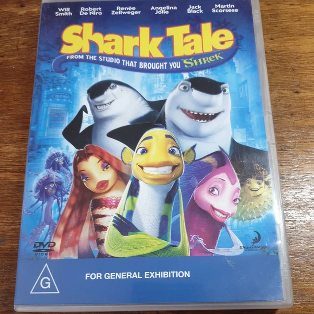 SHARK TALE DVD R4 Renée Zellweger, Robert De Niro, Jack Black, Will ...
