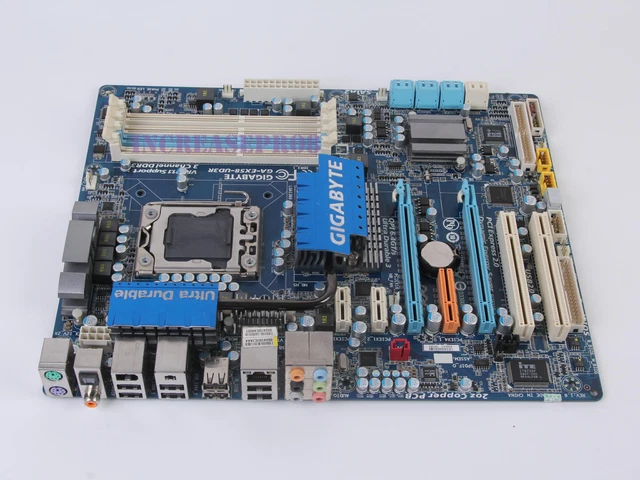 GIGABYTE GA-EX58-UD3R MOTHERBOARD Socket LGA 1366 Intel X58 DDR3 DIMM ...