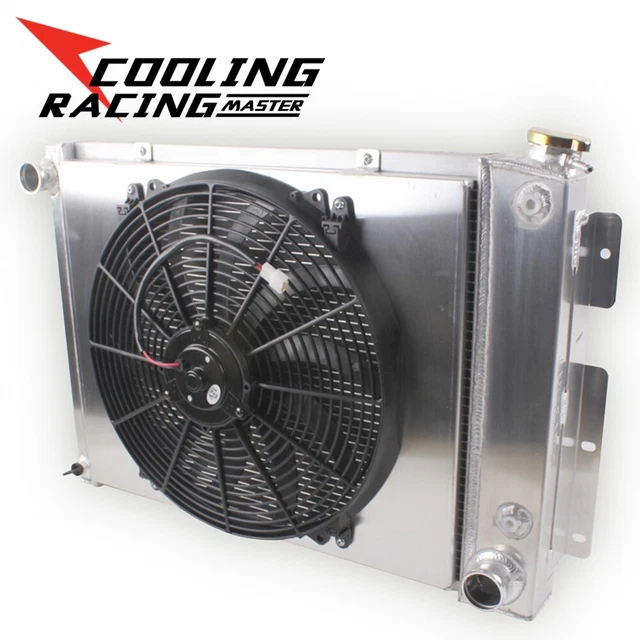 1967 1968 1969 Chevy Camaro Firebird 3 Row Aluminum Racing Radiator w ...