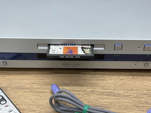 SONY LISA MDS-LSA1 - Lissa System Minidisc Player / Recorder & Remote £ ...