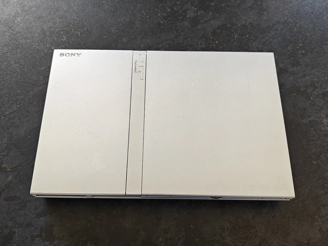 SONY PLAYSTATION 2 PS2 Slim Console Satin Silver - Does not power on ...