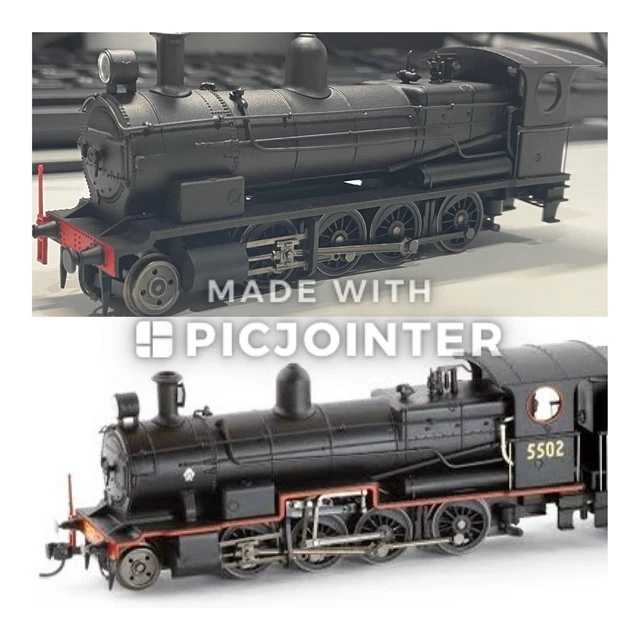 HO SCALE NSWGR NSW D53 Conversion Kit For ARM D55 Loco - 3D Printed ...