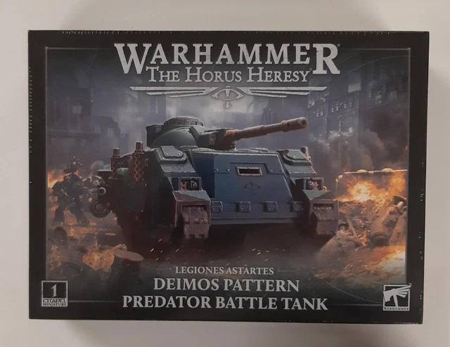 WARHAMMER THE HORUS Heresy - Deimos Pattern Predator Battle Tank ...