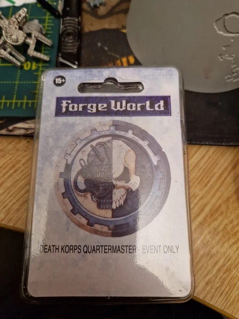 FORGE WORLD WARHAMMER 40k Death Korps Quartermaster *Event Only ...