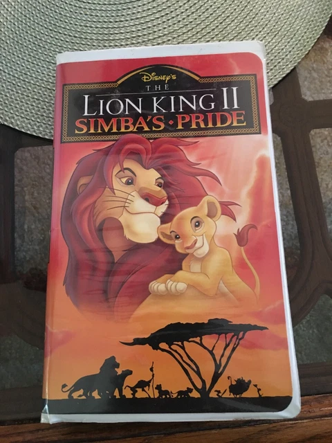 THE LION KING II: Simba's Pride (VHS, Clamshell, 1998) EUR 2,59 - PicClick FR