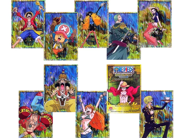 PANINI ONE PIECE / Epic Journey / Limited Edition Cards 1-9 / Trading ...
