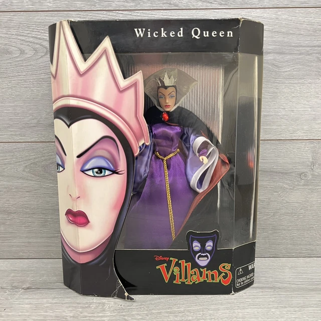 DISNEY VILLAINS WICKED Queen Doll Figure Snow White And The Seven ...