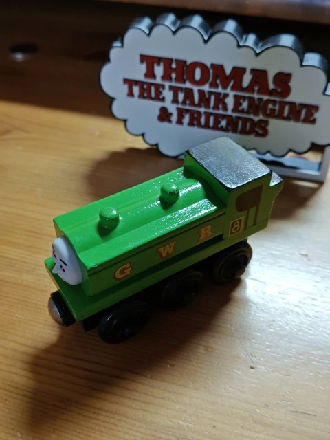 DUCK THOMAS THE Tank Engine and Friends Wooden Railway Train Learning Curve 2003 £20.47 ...