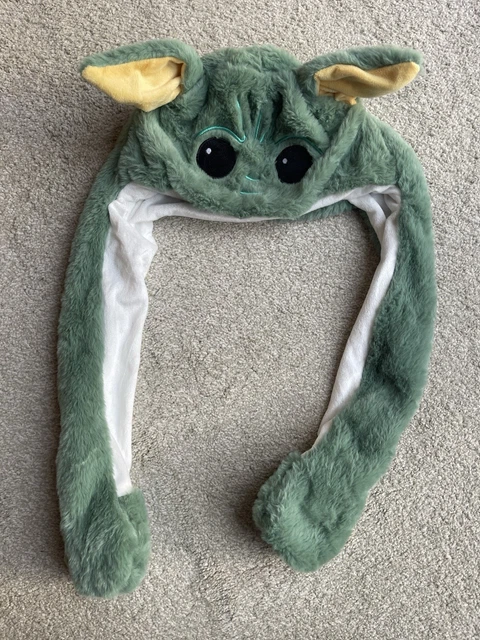 STAR WARS MASTER Yoda Plush Hat , Cartoon, Party Halloween, Fancy Dress ...