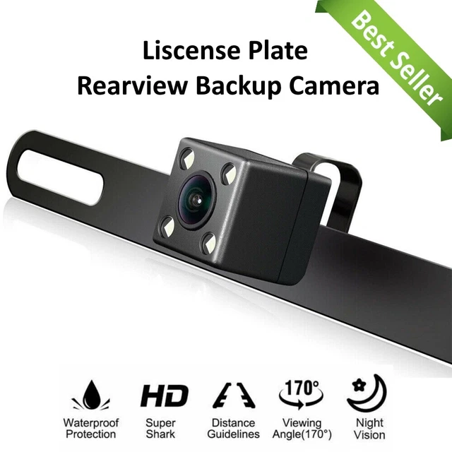REAR VIEW CAMERA Backup License Plate Night Vision for Stinger ...