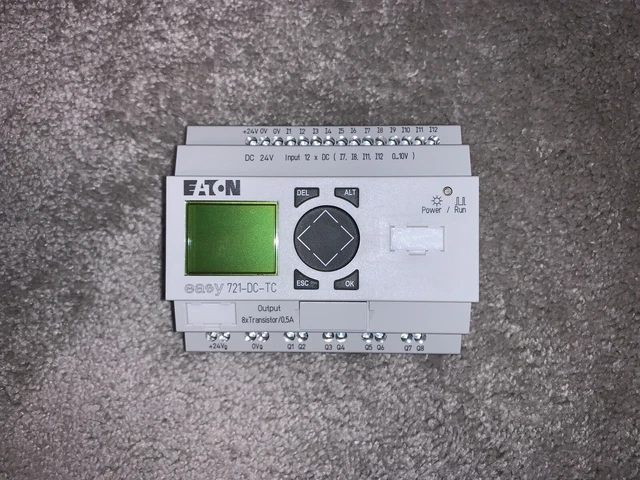 EATON MOELLER EASY721-DC-TC 24VDC Control Programmable Relay £137.03 ...