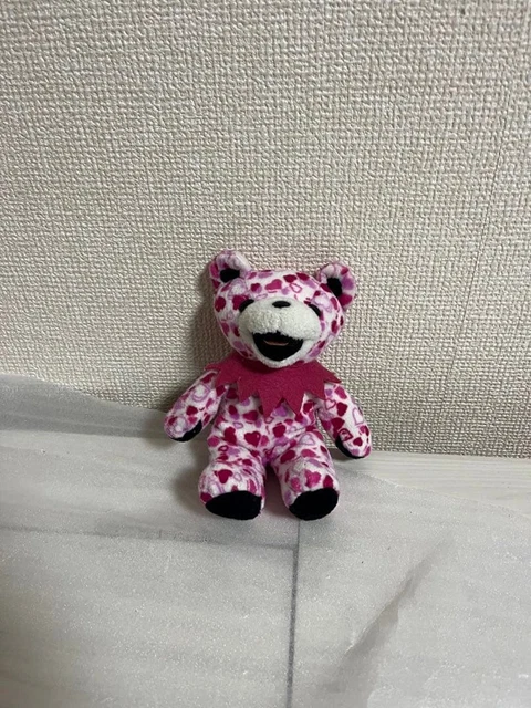 PELUCHE GRATEFUL DEAD Bear rose violet édition limitée EUR 46,39 ...