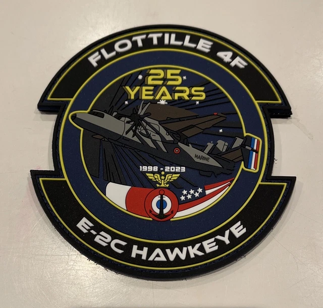 PATCH AÉRONAVALE - Flottille 4F - 25 Ans Du Hawkeye EUR 32,25 - PicClick FR
