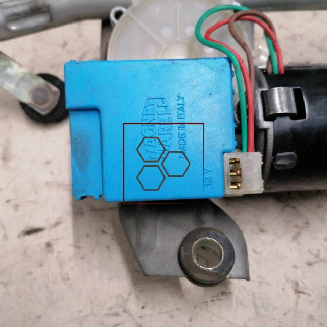 MOTEUR ESSUIE-GLACE AV pour FIAT PALIO (PY) 1.9D SW 1997-2003 46435950 ...