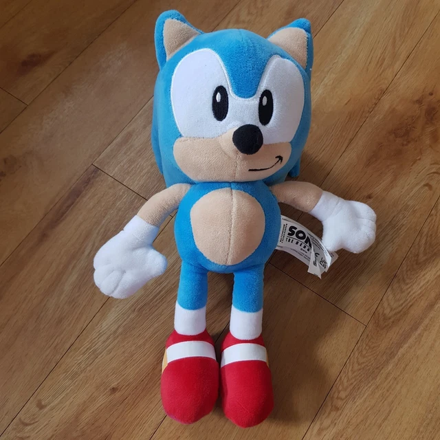 SONIC THE HEDGEHOG Soft Plush Toy blue 12 Inches sega £11.99 - PicClick UK