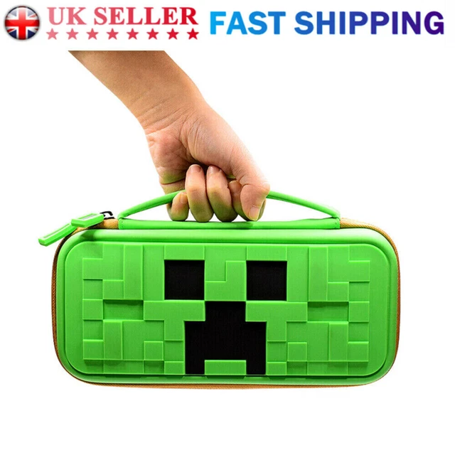 FOR NINTENDO SWITCH Hard Case Minecraft Protective Hard Travel Carry ...