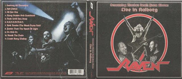 CD RAVEN Screaming Murder Death From Above Live In Aalborg Digi All For ...