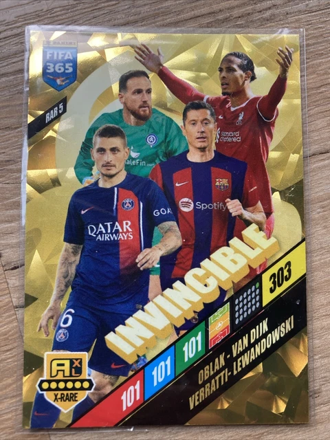 PANINI ADRENALYN XL Fifa 365 - 2024 - Rar 5 / Rar5 - Invincible EUR 11 ...