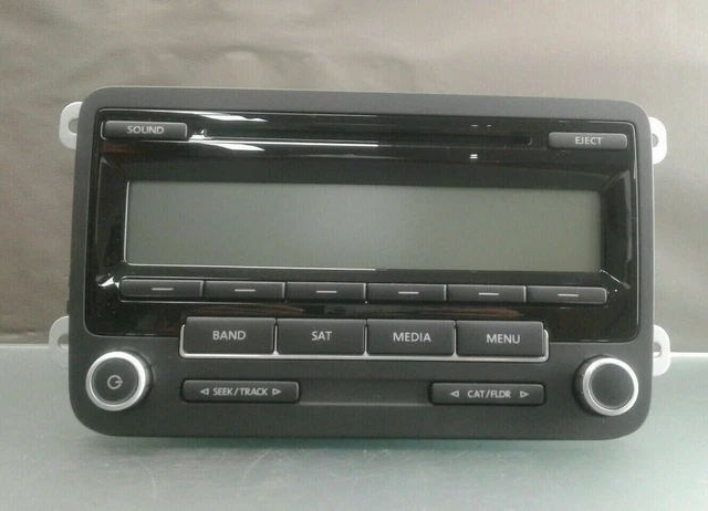 NEU + ORIGINAL VW Passat Tiguan Caddy Jetta CD Autoradio Delphi ...