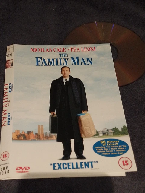 THE FAMILY MAN Nicolas Cage Tea Leoni RARE (UK RELEASE) DVD £1.90 ...