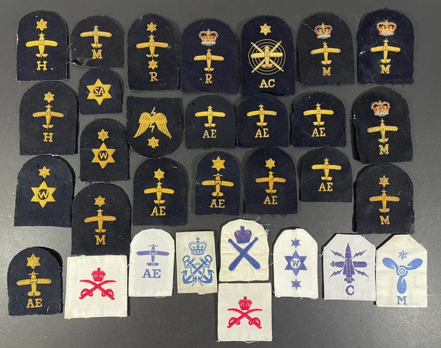 POST WW2 BRITISH Royal Navy & Fleet Air Arm Bullion Trade Badges £30.00 ...