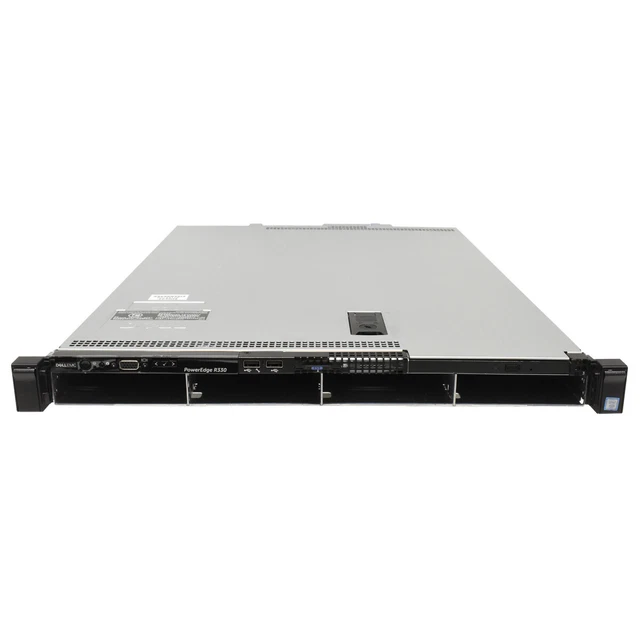 DELL POWEREDGE R330 Server E3-1260L v5 4-Core 2,90 GHz 32 GB PC4 H730 ...
