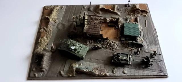 AIRFIX 1/72 FORWARD Command Post Diorama Built/Painted Model £15.00 ...