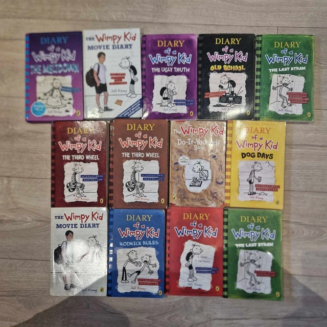 JEFF KINNEY - Diary of a Wimpy Kid - Build Your Own Book Bundle EUR 2 ...