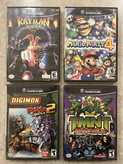 MARIO PARTY 4 / Digimon Rumble Arena 2 & More Nintendo Gamecube Case w/Artwork $74.99 - PicClick CA