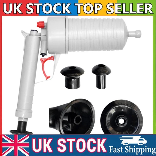 PNEUMATIC PIPE PLUNGERS Powerful Manual Sink Plunger Blockage ...