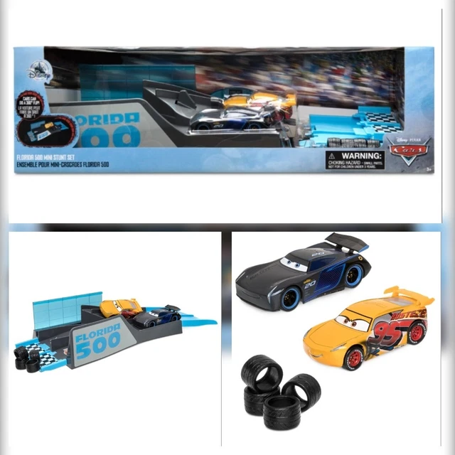 DISNEY STORE DISNEY Pixar Cars Florida 500 Mini Stunt Cruz Jaskson ...