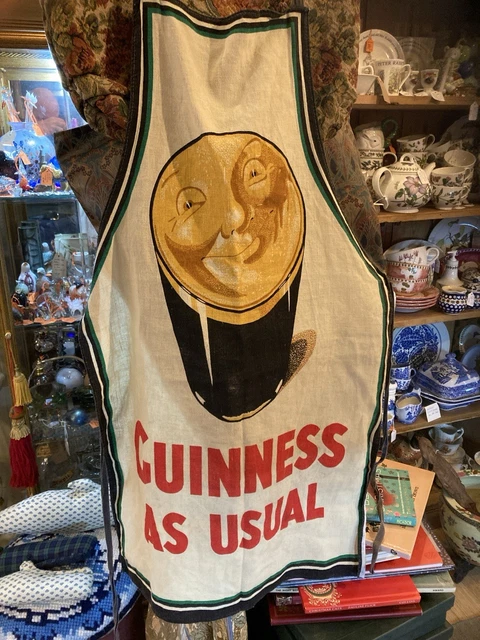 ORIGINAL GUINNESS APRON Very Rare Collectable £37.10 - PicClick UK