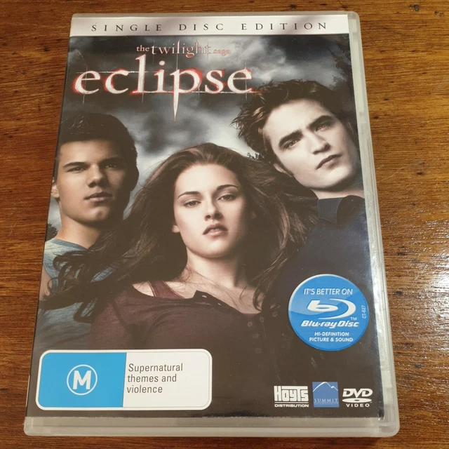 TWILIGHT SAGA ECLIPSE DVD R4 Like New! FREE POST $6.97 - PicClick AU